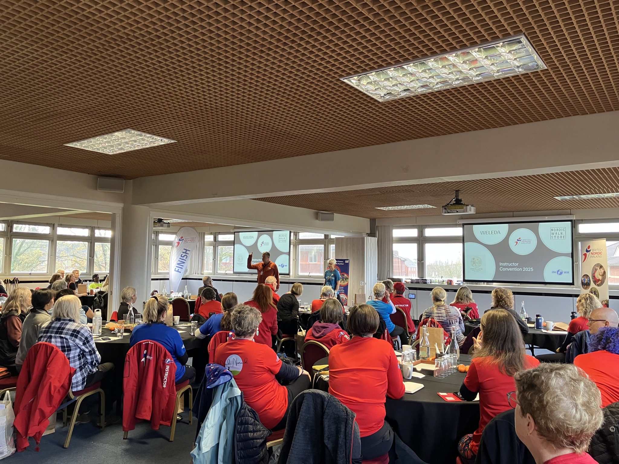 Attending the National British Nordic Walking Conference: Focusing on ...